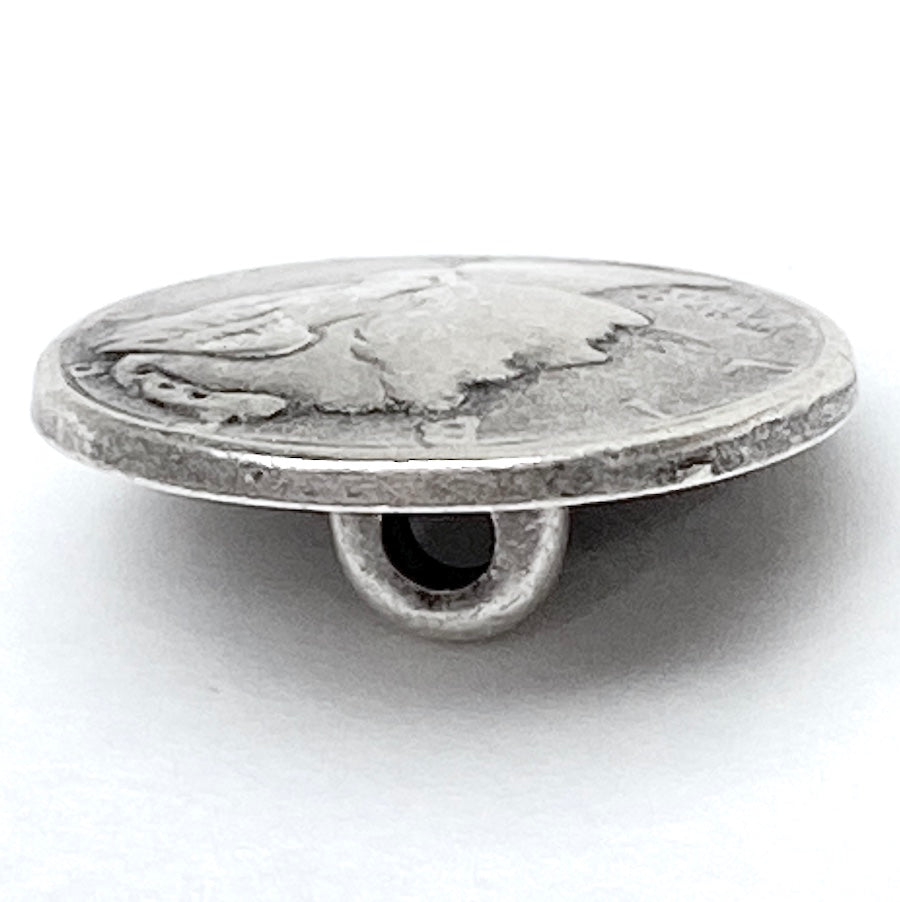Mercury Dime Button, Shank Back Silver Coin Replica 13/16" / 20mm #FJ ...