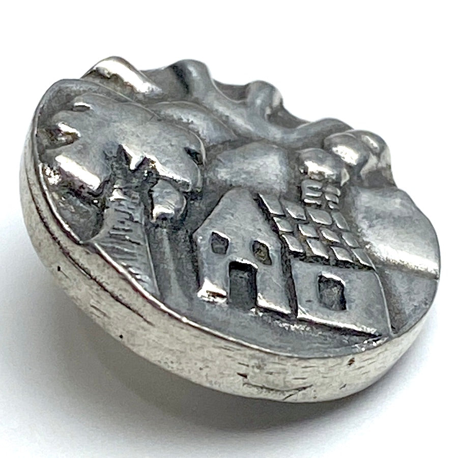 Cottage and Shade Tree Danforth Pewter Button, 11/16" Shank Back, 18mm ...
