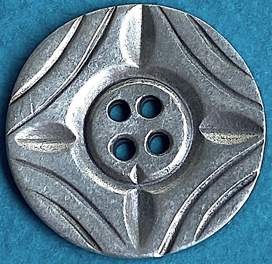 Trudy Danforth Pewter Button, 1" 2Holes, USA Made, #FJ-178 – The Button ...